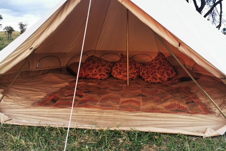 Adventure fly camping safari in the Serengeti